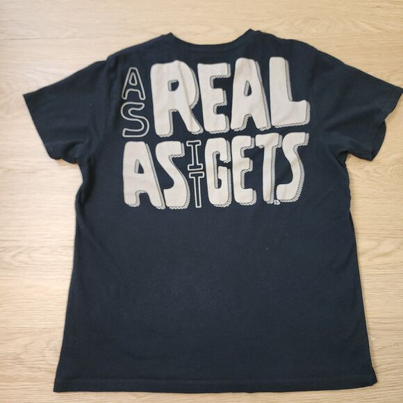 Shirts | Chipotle Work Uniform Team Member Tshirt Black As Real As It ...